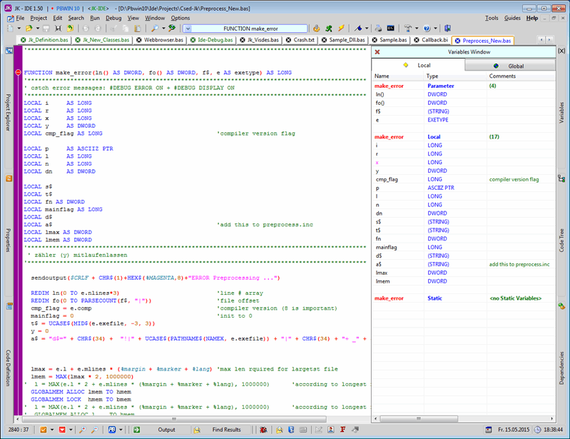 Screenshots - JK-IDE