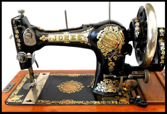 DATING & IDENTIFYING Jones Sewing Machines - Fiddlebase