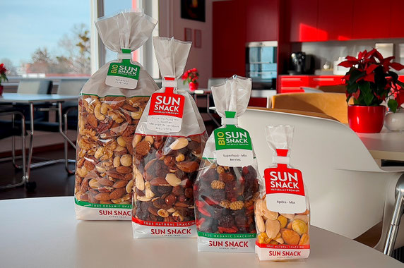 Angebotsformen und Marken - sun-snacks Webseite!