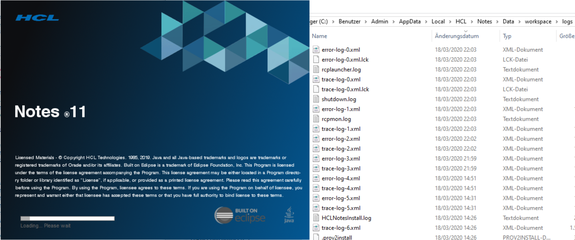 HCL Notes 11 - The Eclipse log directory grows way too big ...