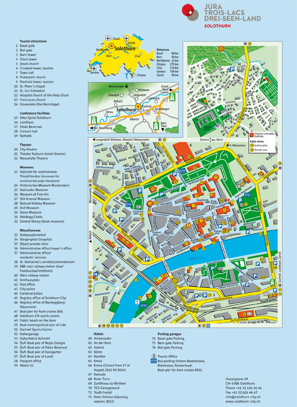 City Map - Haustausch Solothurn