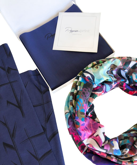 Kaufe exklusive Loops | Schlauchschals | Multifunktionstücher - PEPPERPRINT CREATIONS