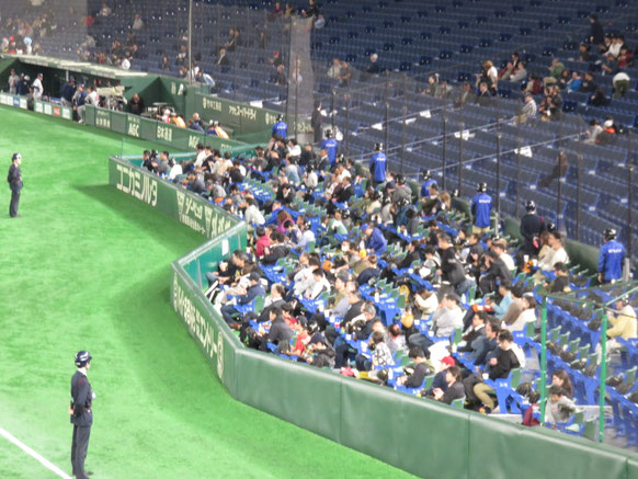 Tokyo Dome seating guide - Ken Tanaka Tokyo English Tour Guide