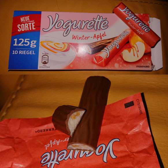 Yogurette: Bratapfel - zuckerwelt im test