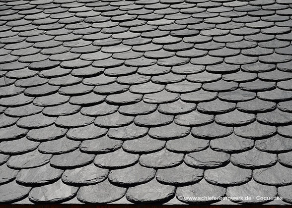 Dachschiefer, Schieferdach, Wandschiefer, Schiefer, Dach, Wand ...