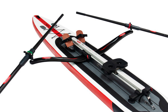 ROWonAIR®: aufblasbares SUP rudern, Skiff, Sport-Ruderboot testen ...