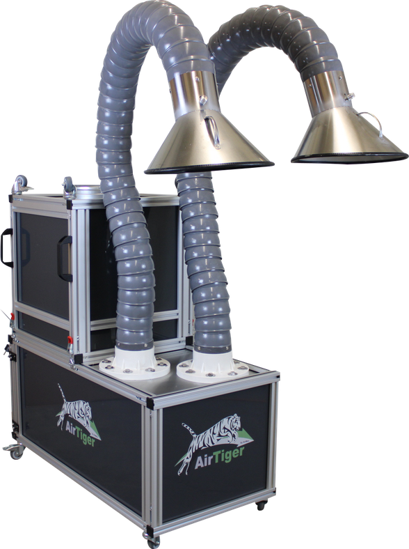 Absauganlagen mit Arm für Industrie & Handwerk - AirMex Absauganlagen