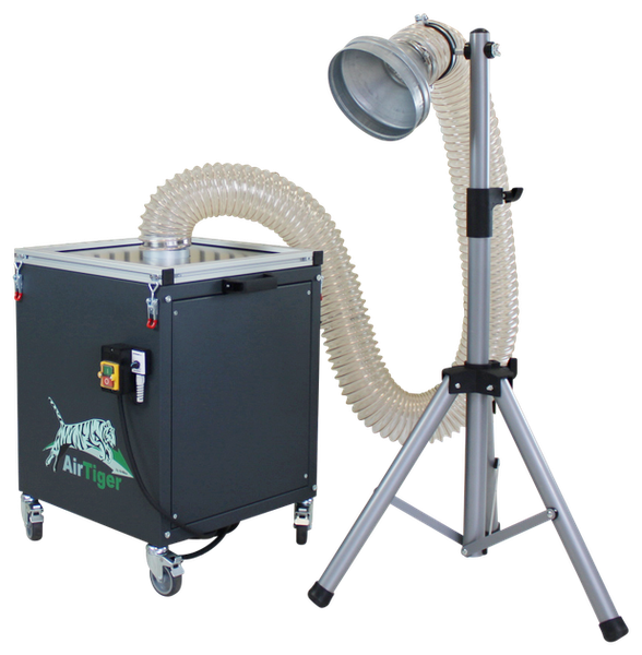 Industrielle Absaugungen für Staub & Feinstaub - AirMex Absauganlagen