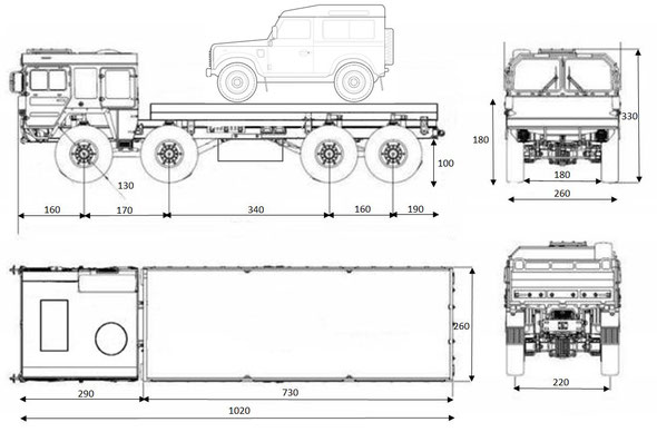 MAN Kat1 8X8 - Ma passion du modélisme