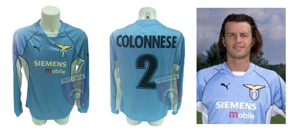 Maglie di Potentini che hanno fatto carriera. - Museo del Potenza Calcio