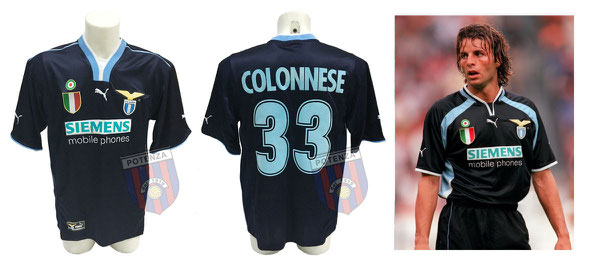 Maglie di Potentini che hanno fatto carriera. - Museo del Potenza Calcio