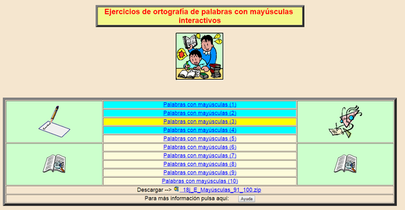 USO DE LAS MAYÚSCULAS - Página web de ie2024nivelprimaria