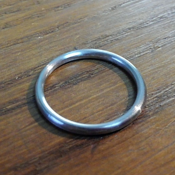 The ring made from crushed car - TOKYO DIAMOND Co.,Ltd./metallic ...