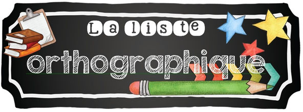 Mots D'orthographe De 5e Année