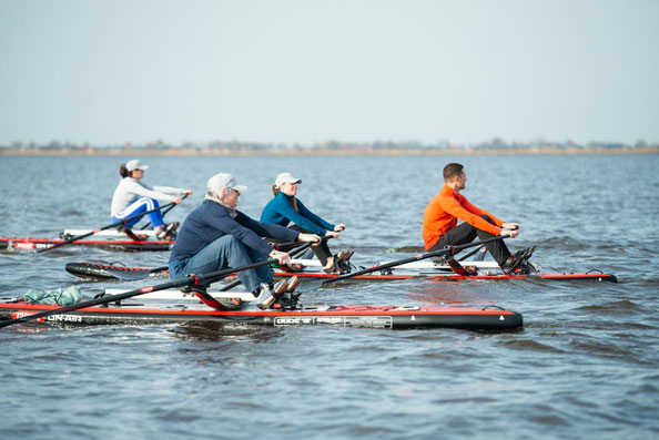Rudern lernen: als Freizeitsport, für Gesundheit, Fitness, Workout ...