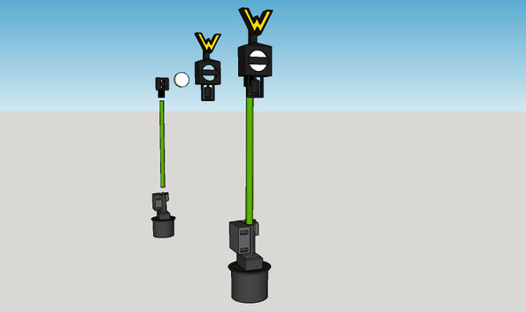 Form / Lichtsignale - 3dprint4moba