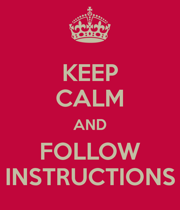 Ability to Follow Instructions - tsykes