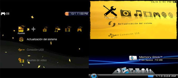 Temas CTF para PSP todas las versiones - TOTALPSPGAMES
