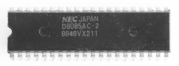 The 8080 & 8085 - CPU MUSEUM - MUSEUM OF MICROPROCESSORS & DIE PHOTOGRAPHY