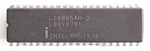 The 8080 & 8085 - CPU MUSEUM - MUSEUM OF MICROPROCESSORS & DIE PHOTOGRAPHY