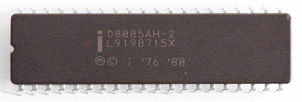 The 8080 & 8085 - CPU MUSEUM - MUSEUM OF MICROPROCESSORS & DIE PHOTOGRAPHY