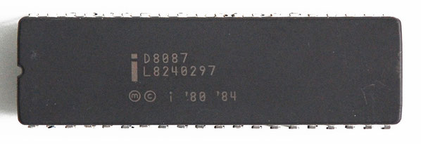 80x87 Floating Point Units - CPU MUSEUM - MUSEUM OF MICROPROCESSORS ...