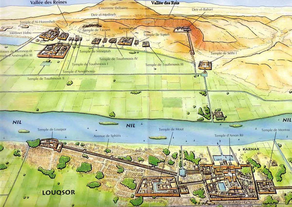 la ville de Louxor - louxor bons plans