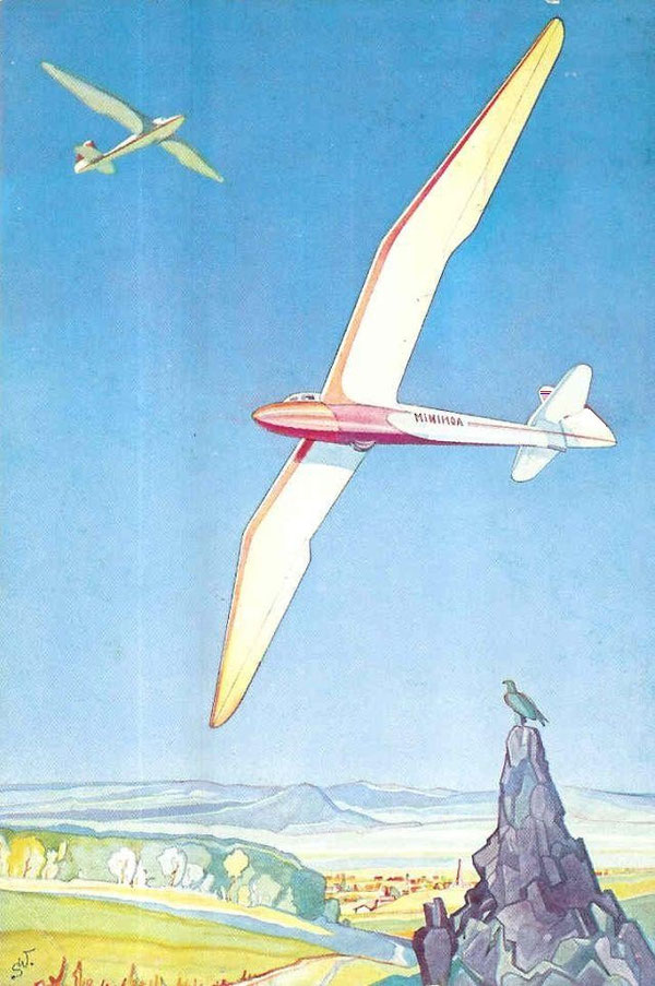 The Legendary Minimoa 1930s Sailplane - minimoa