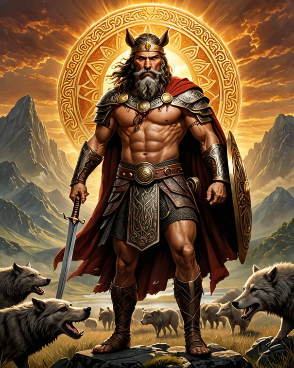 Teutates - Druide gaulois.