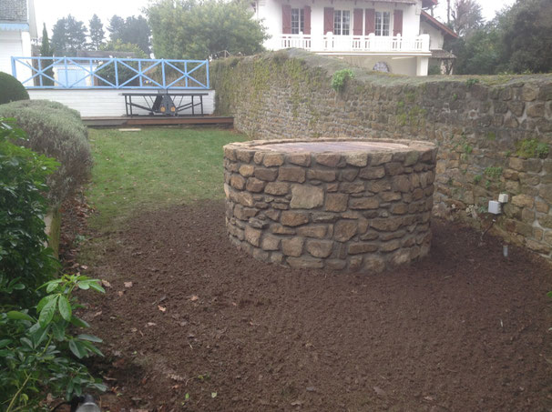 Puit - France Morbihan baden creation jardin paysagiste