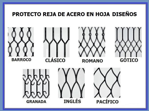 PROTECTO REJA DE ACERO EN HOJA - GruDisA Metal Desplegado Perforado ...