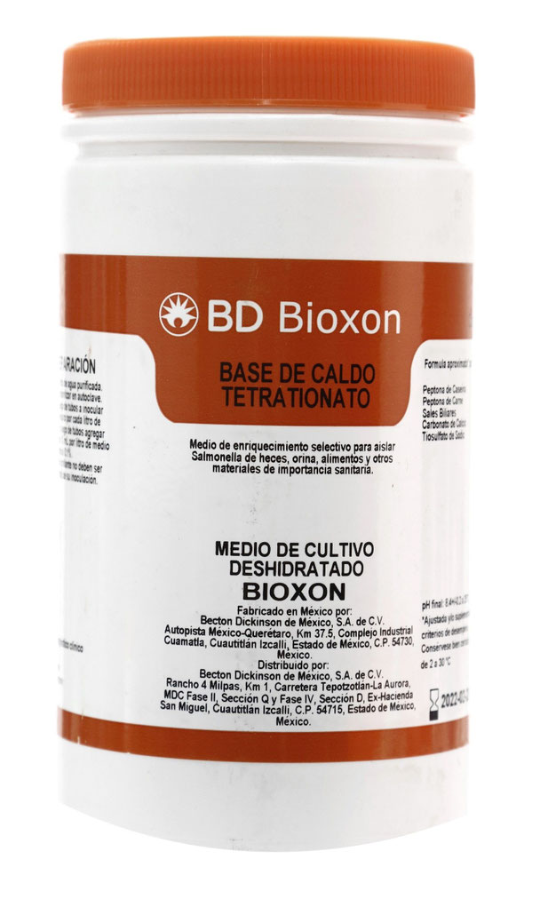 211683 BD Bioxon® Base de Caldo Tetrationato, 450 g - PROQUISUR ...