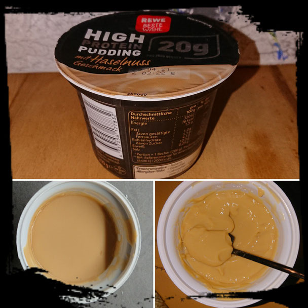 Rewe High Protein Pudding - zuckerwelt im test