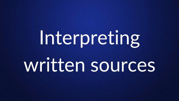 How to interpret historical sources - History Skills