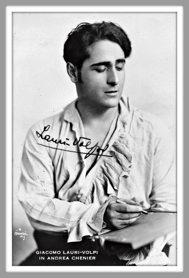 Giacomo Lauri Volpi - Immagini - Grandi Voci JimdoPage!