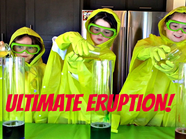 Elephant Toothpaste Volcano Science Experiment | Elephant Toothpaste ...