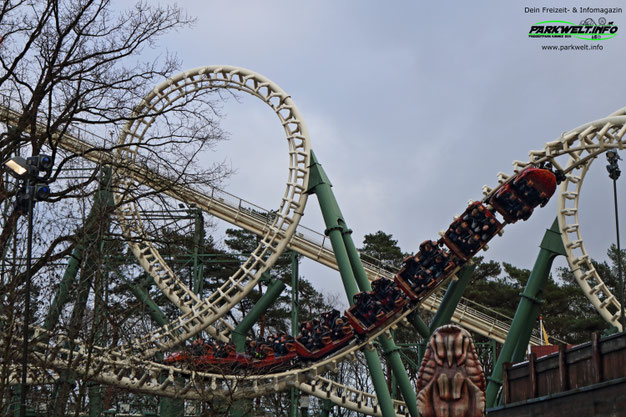 Python - Efteling - Infos, Bilder & Technische Daten zur Achterbahn ...