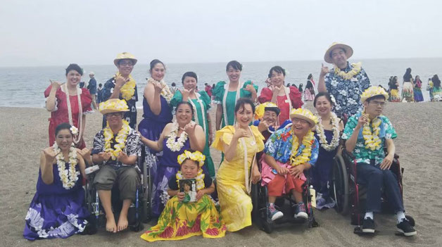 ALOHA!(^^)! - 障害者支援者のためのフラダンス JUNKO Hula Circle ジュンコ・フラサークル