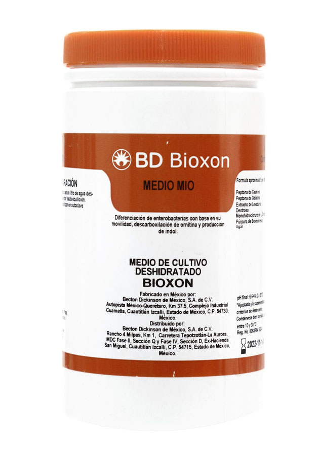 211775 BD Bioxon® Medio Mio , 450 g - PROQUISUR- Material de ...
