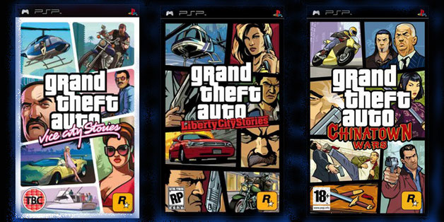 Coleccion GTA para PSP FULL - TOTALPSPGAMES