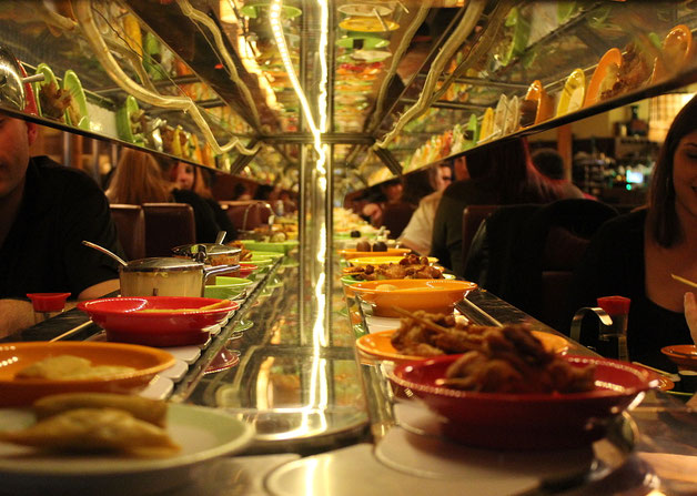 Running Buffet - asiatisches Restaurant mit Laufband, Laufenburg