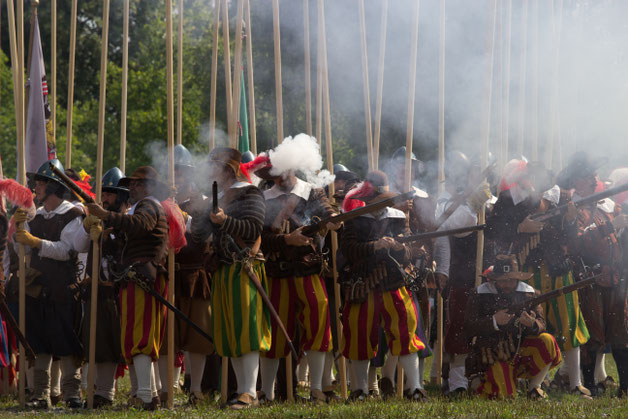 Wallenstein-Festspiele - Landsknechte Memmingen eine Gruppe des ...