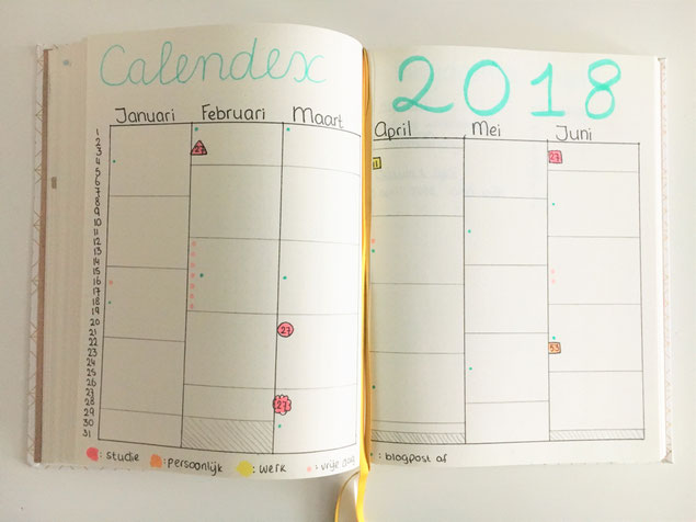 Calendex - Bullet Journal Fans