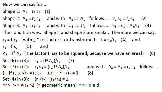Theorem of Three Shapes - ... Elementary Geometry