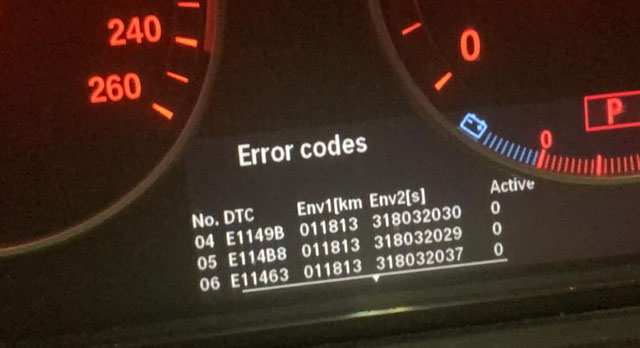 Complete list of BMW Fault Codes - Free Download PDF