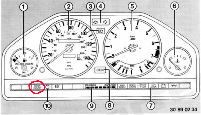 BMW 3 E30 ERROR CODES - Free PDF's
