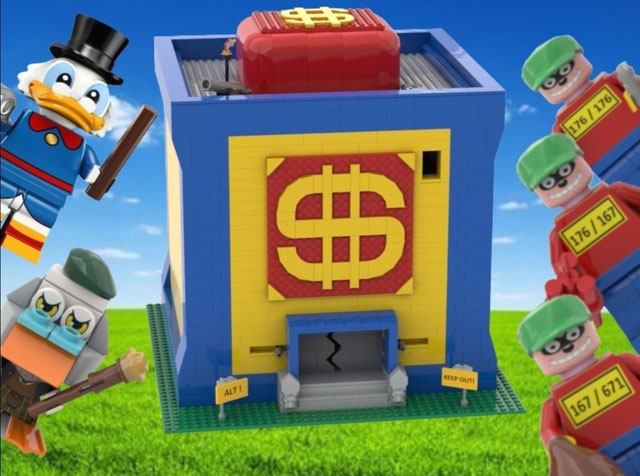 Le coffre de Picsou en Lego ? - Site de duckfans