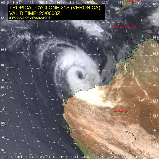 Tropical Cyclone Veronica - Storm Science Australia