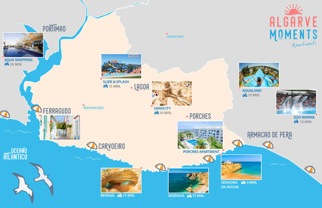 Visiter Lagoa e Carvoeiro, Porches et Ferragudo - Portugal Collection