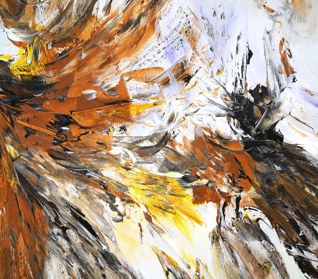 Nature Abstract - large abstract painting art for sale